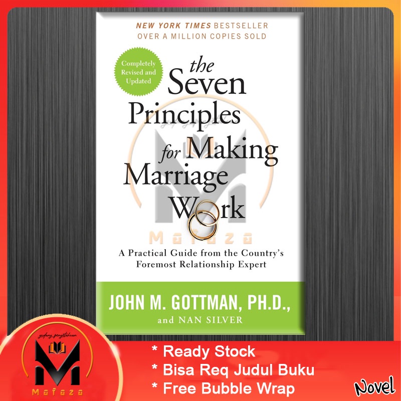 The Seven Principles For Making Marriage Work By John Gottman Phd