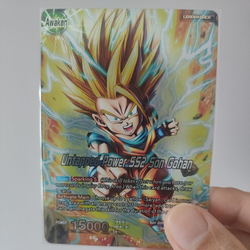Dragon Ball Super CCG TCG I BT6-079 U Untapped Power SS2 Son Gohan (foil) | Shopee Singapore