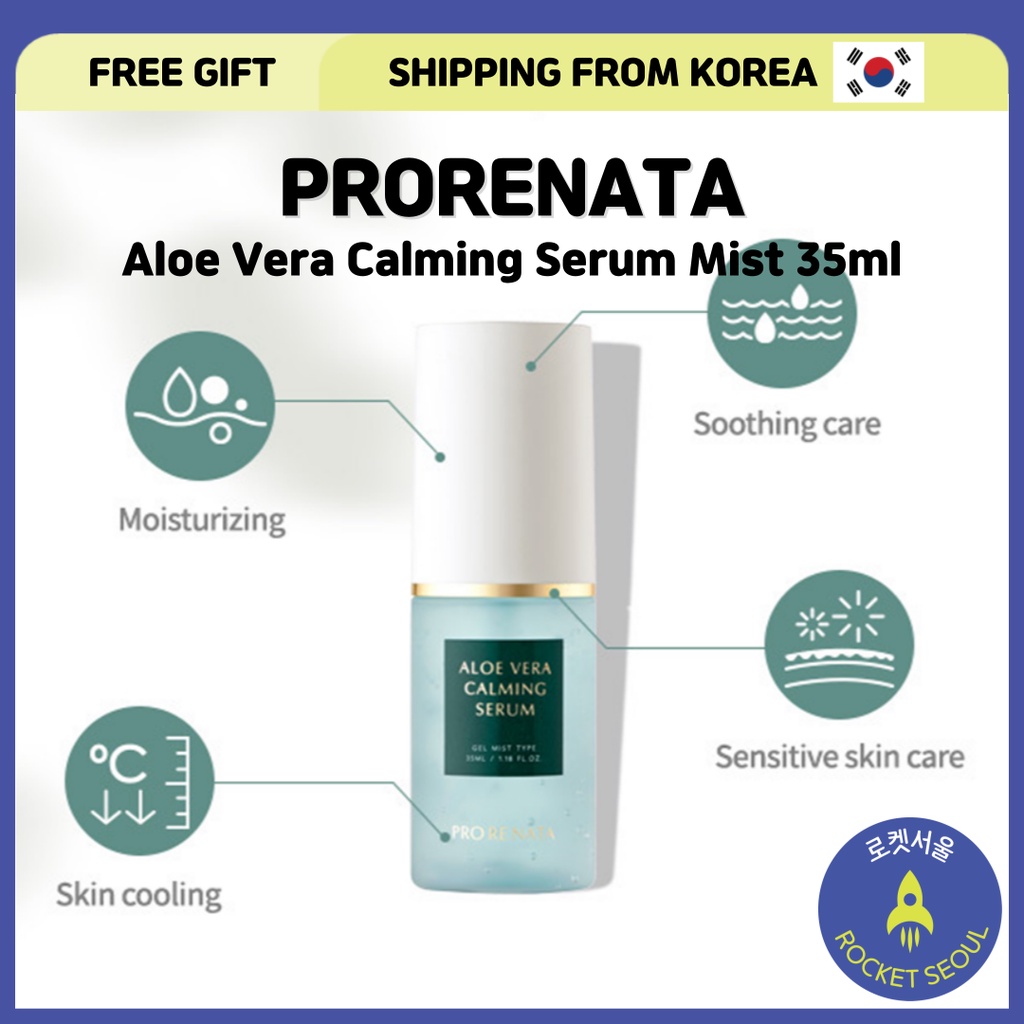 [PRORENATA] Aloe Vera Calming Serum Mist 35ml | Shopee Singapore