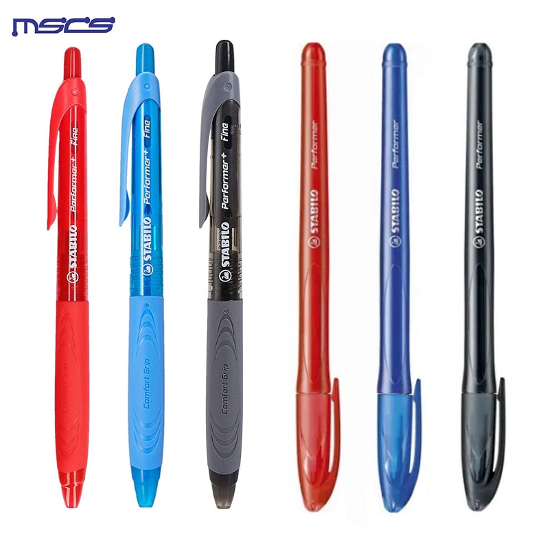 STABILO Performer + Retractable Ball Point Pen 328/898 Fine | Shopee ...