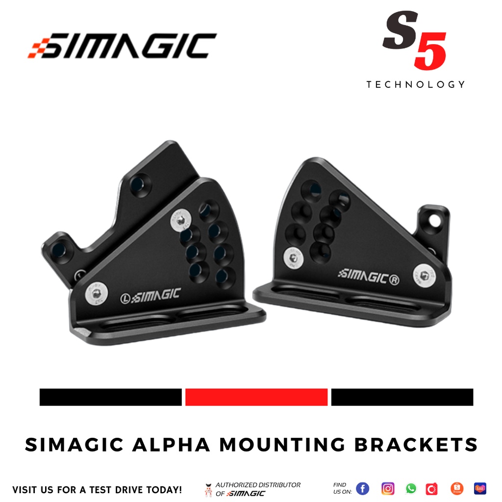 SIMAGIC Alpha Mounting Brackets | Shopee Singapore