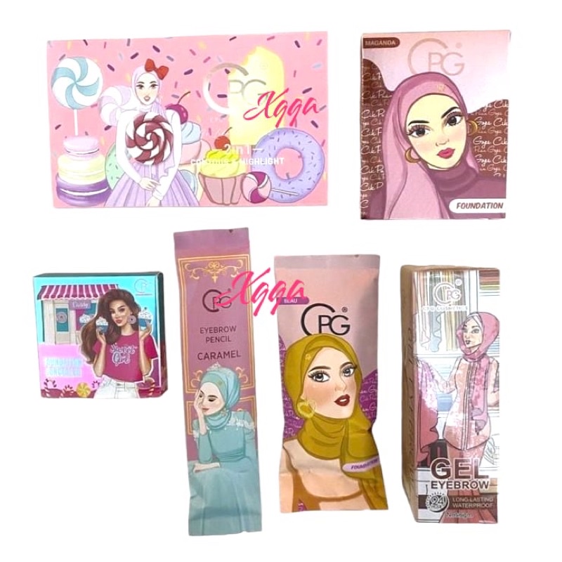 CPG COSMETICS - primer poreless, eyebrow gel , eyebrow pencil, mascara ...