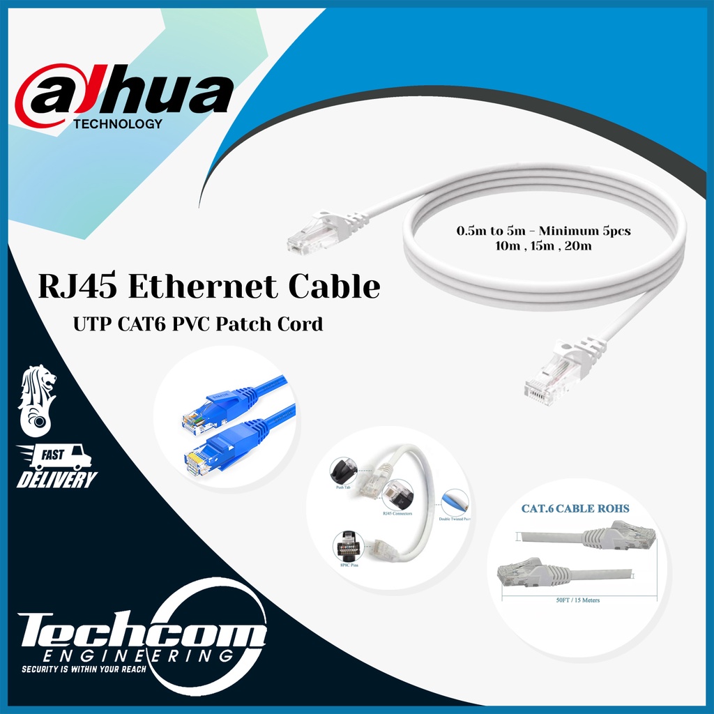 Cable CAT6 Ethernet Cable RJ45 Patch LAN CAT 6 Network cable For ...