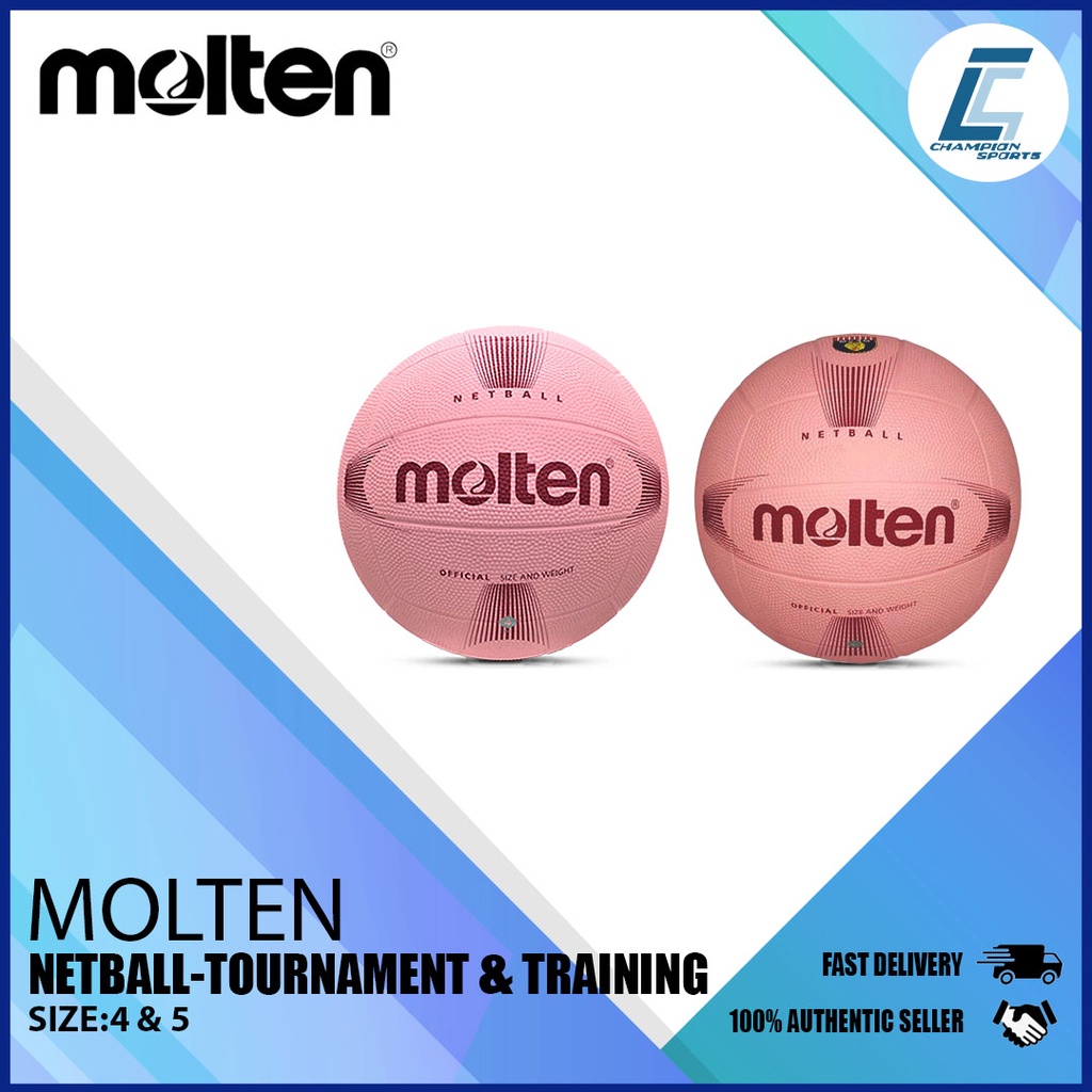 Molten Netball (SN4R-P & SN5R-P) (K1/RO) | Shopee Singapore