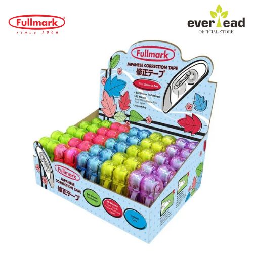 Fullmark Correction Tape , Box - 50 pcs / 5mm X 6m each (Model D ...