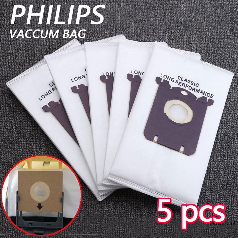 5pcs Vacuum Cleaner Bags Dust Bag White for Electrolux Philips Bag ...