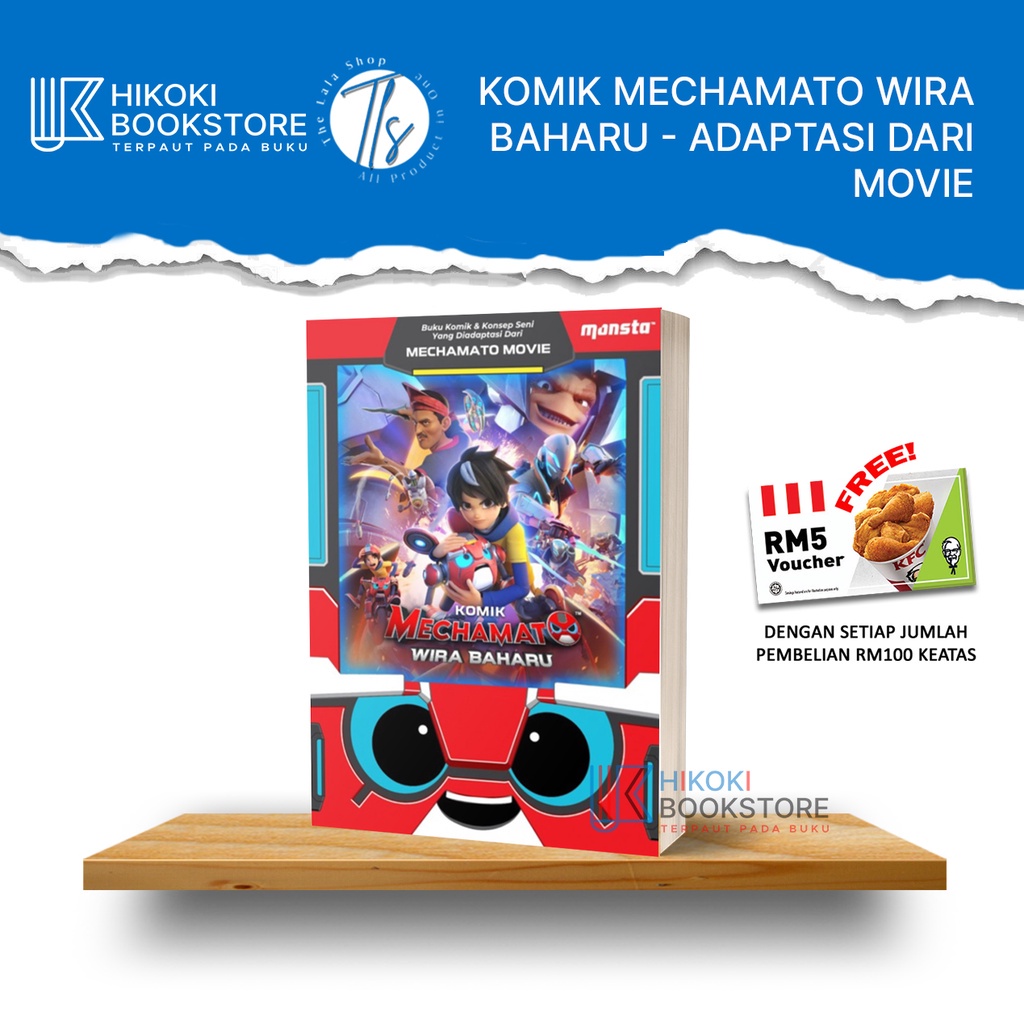 Mechamato Wira Baharu Comic | Shopee Singapore