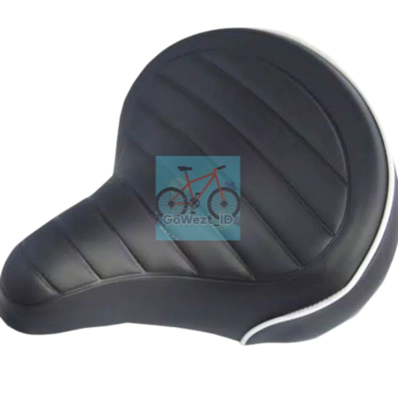 Super Wide Soft Spring Bicycle Saddle GENIO Mini Folding MTB Fixie ...