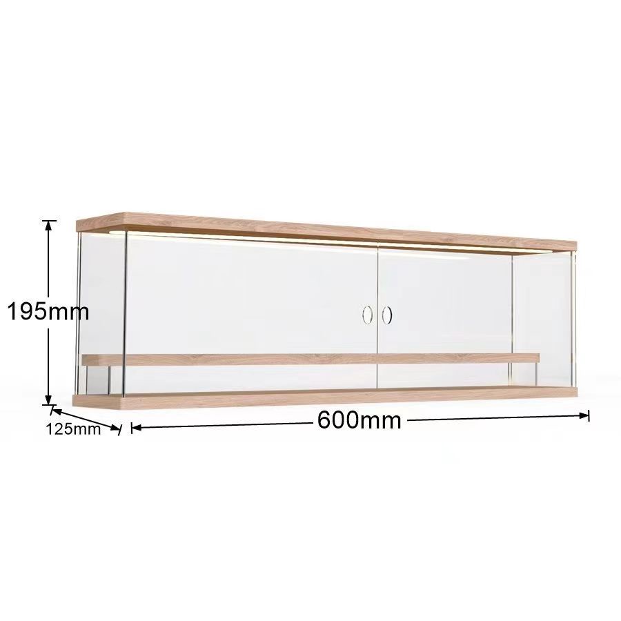 Popmart Display Box LED Model Display Box With Lights Blind Box Storage ...