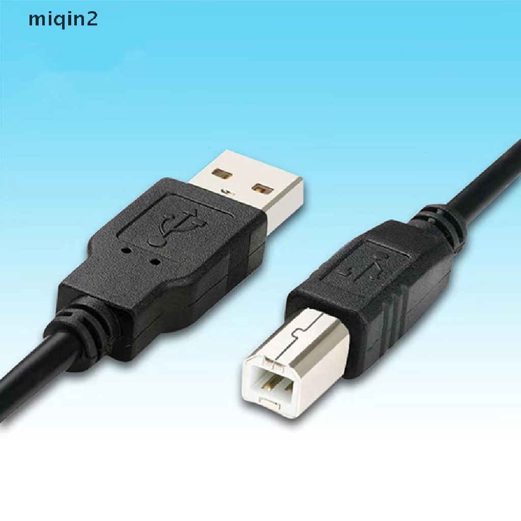 [miqin] USB Printer Cable USB 2.0 Type A Male to Type B Male Printer ...