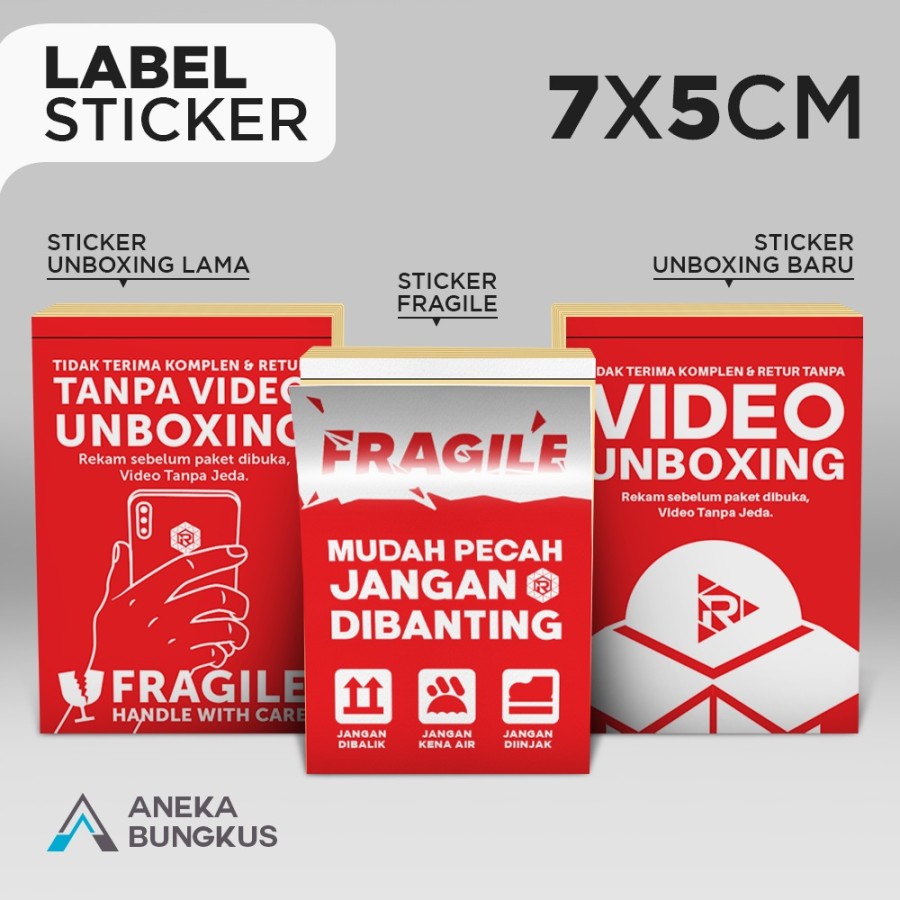 Unboxing Package Sticker/Unboxing Mandatory Sticker/Unboxing Label ...