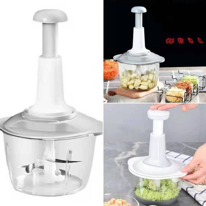 Jumbo Slap Chop Blender Manual Blender Press Meat Chopper Grinder ...