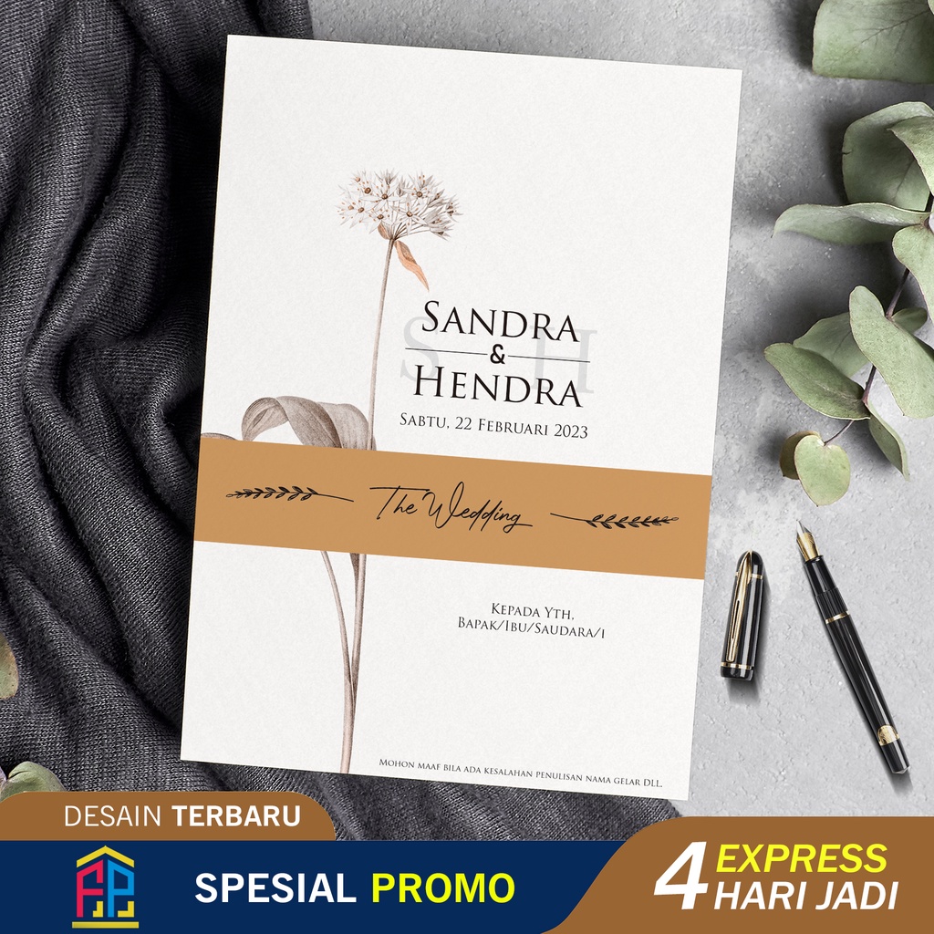 Belt MODEL Wedding Invitation, Elegant AESTHETIC - Wedding Invitation ...