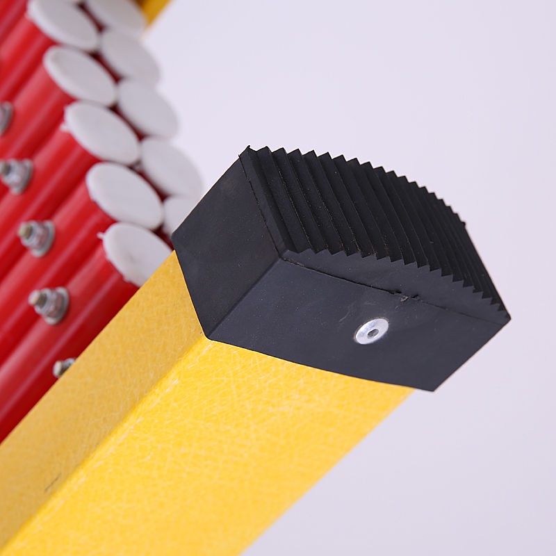 Safety Insulation Construction round Tube Flexible Fence FRP Movable ...
