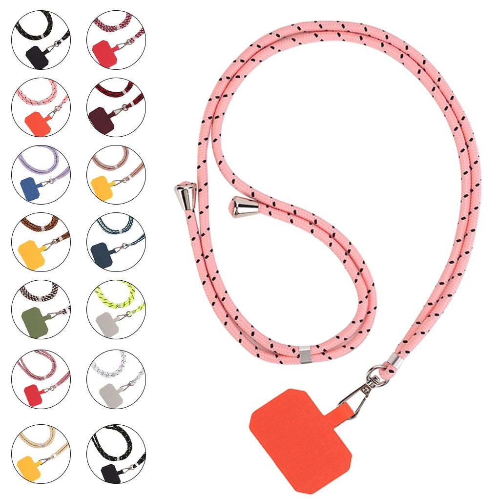 Colorful Universal Detachable Mobile Phone Durable Nylon Lanyard Anti ...