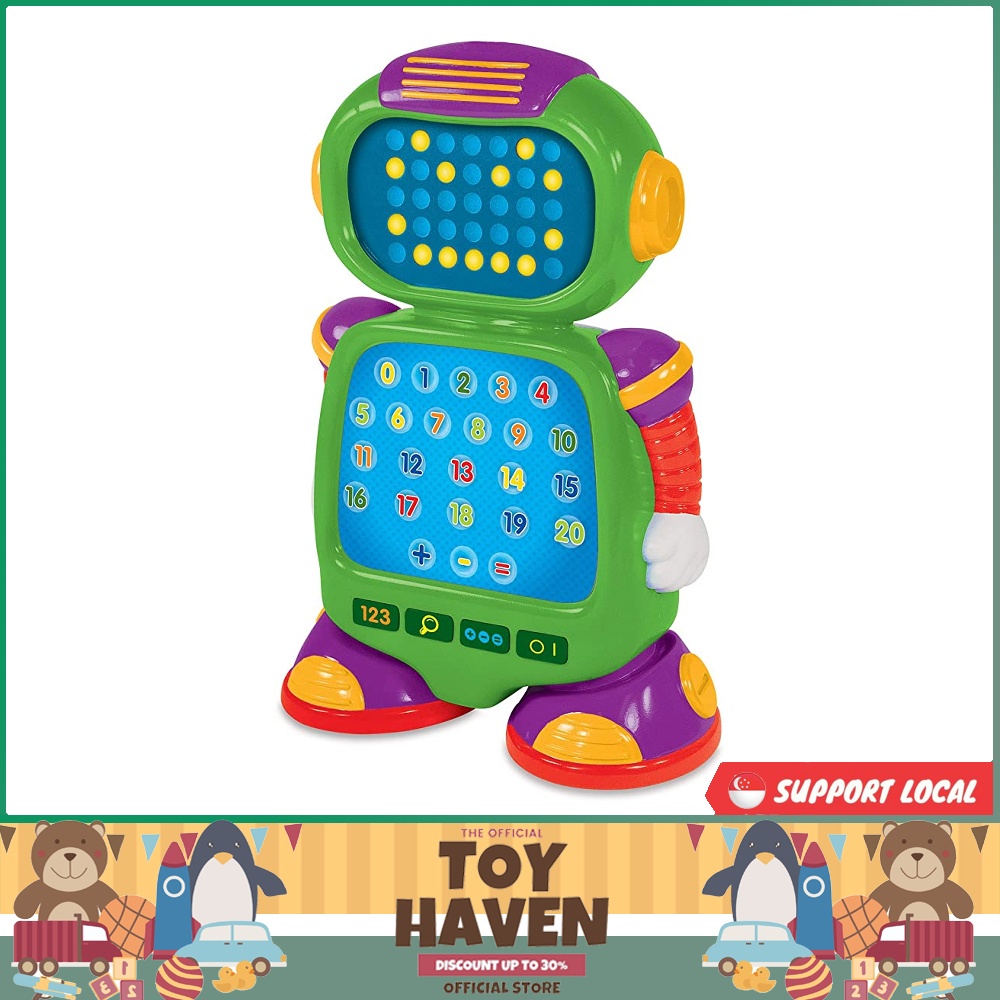[sgstock] The Learning Journey Touch & Learn Numberbot Interactive ...