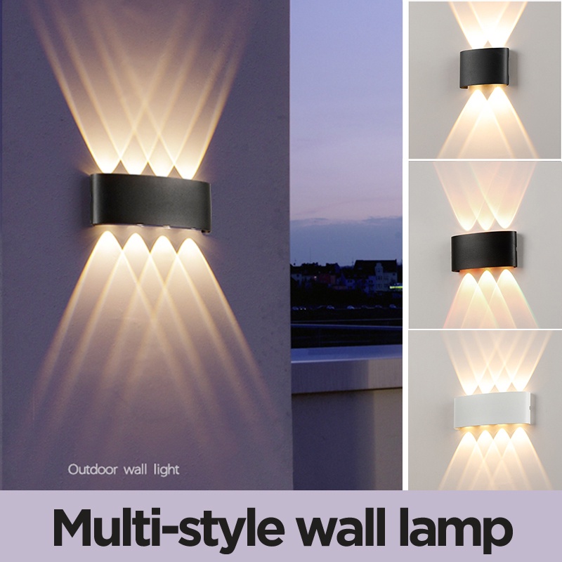 Led Wall Lamp Waterproof Wall Light Outdoor Indoor Home Lighting 2w 4w ...