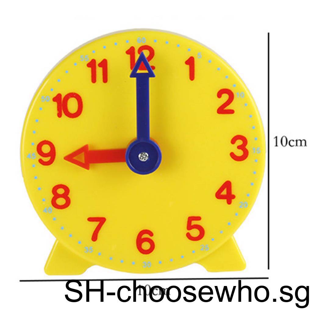 【Choo】 Educational Kids Learning Clock Toy Simple Preschool Early ...