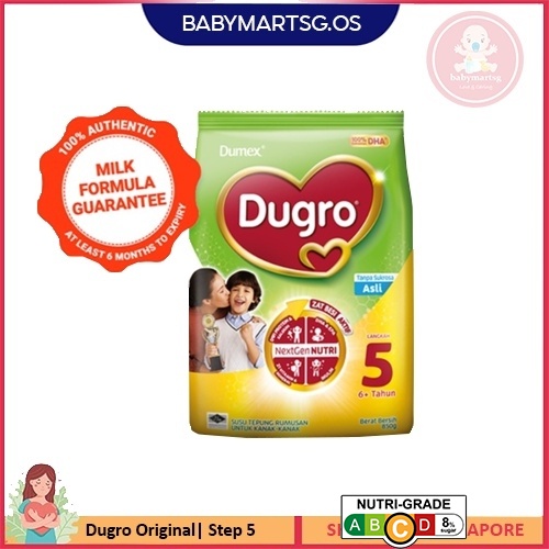 Dumex Dugro STEP 4 / STEP 5 ORI/HONEY/CHOCOLATE/FRUIT & VEGETABLE 850G ...