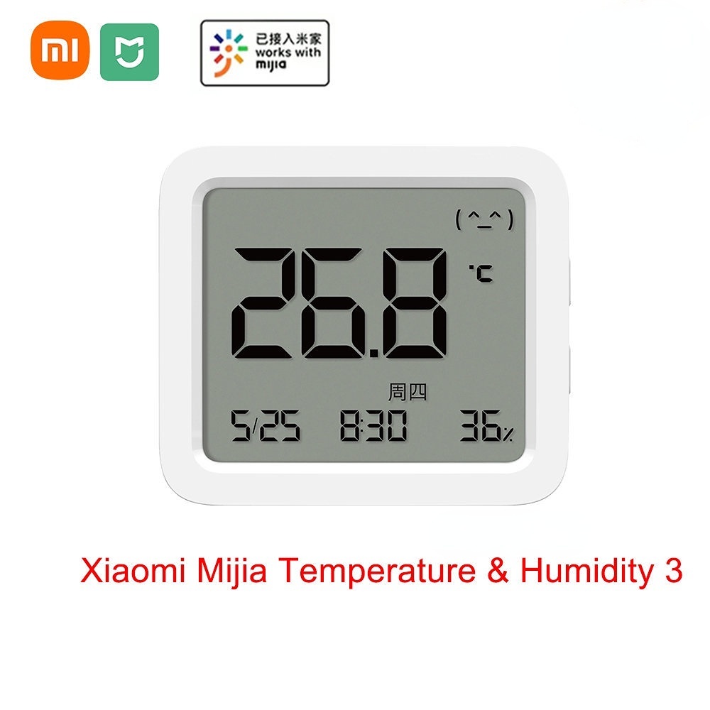 XIAOMI Mijia Bluetooth Thermometer 3 Wireless Smart Electric Digital ...