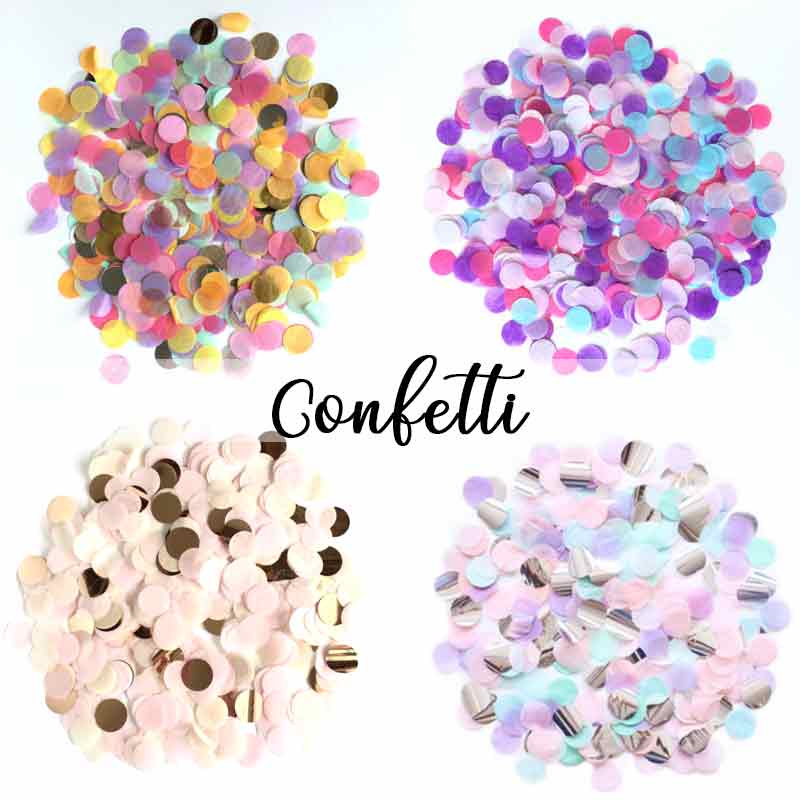 2.5CM Confetti round 15g/bag | Party Decoration | paper confetti cannon ...