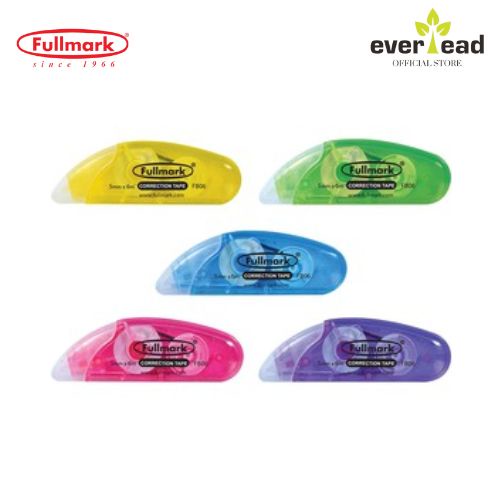 Fullmark Correction Tape - 5mm X 6m each / 2 pcs (Model B) | Shopee ...
