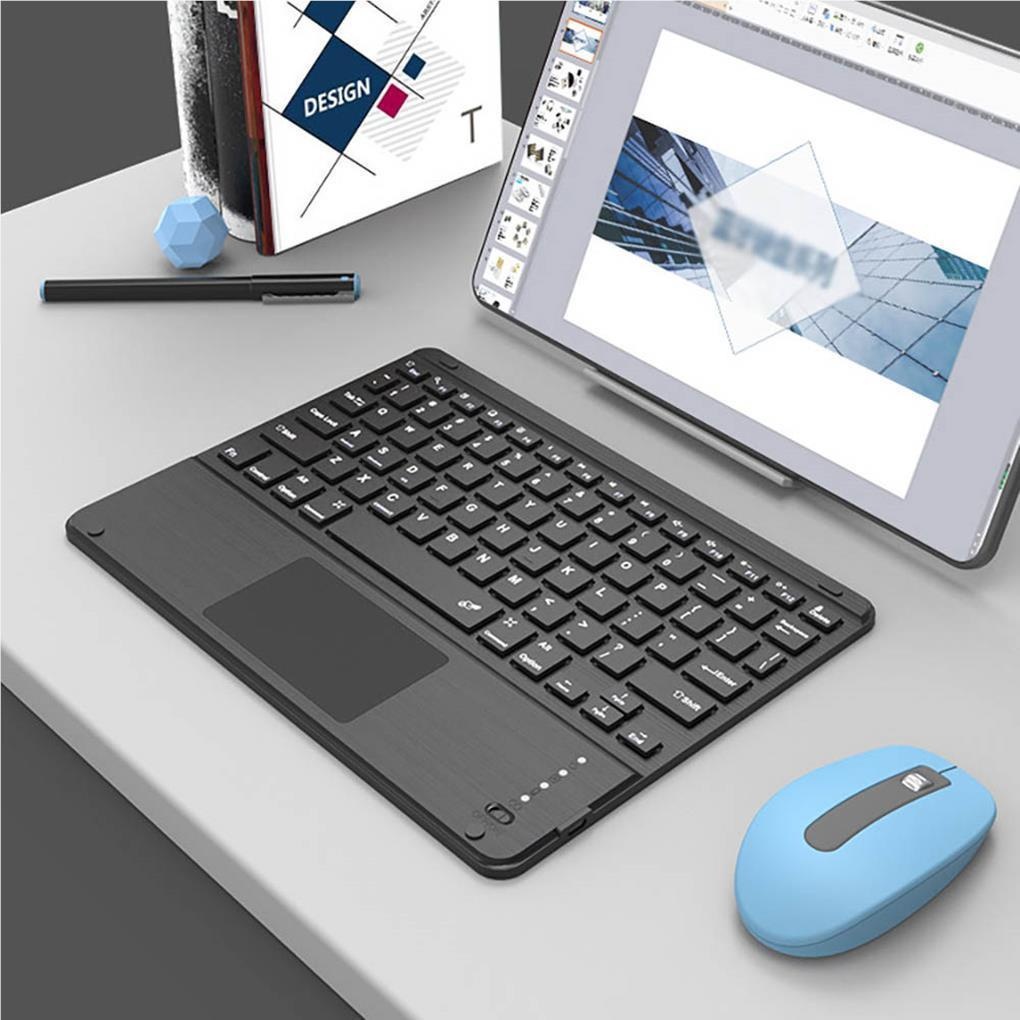 10 Inch Universal Touch Control Keyboard Led Computer Keyboard Rechargeable Colorful Backlight