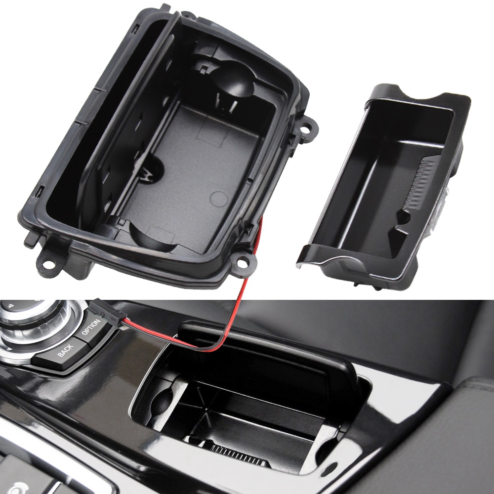 Car Center Console Ashtray Box Ash Case Cover For BMW 5 Series F10 F11 ...