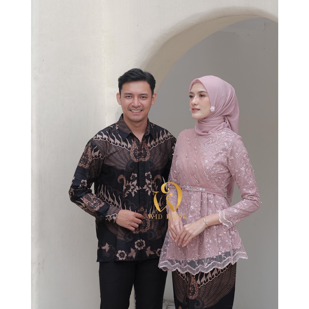 KEMEJA Couple ZAVINA KEBAYA And Contemporary Shirt | Suitable For ...