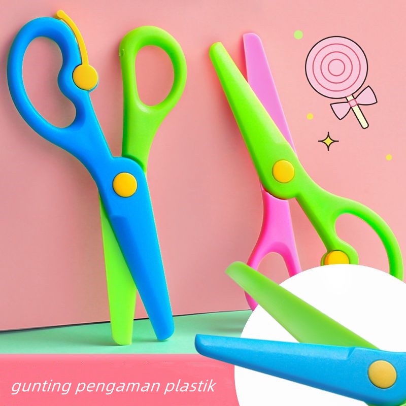 Plastic Safety Scissors/Paper Scissors/MINI Safety Paper Scissors ...