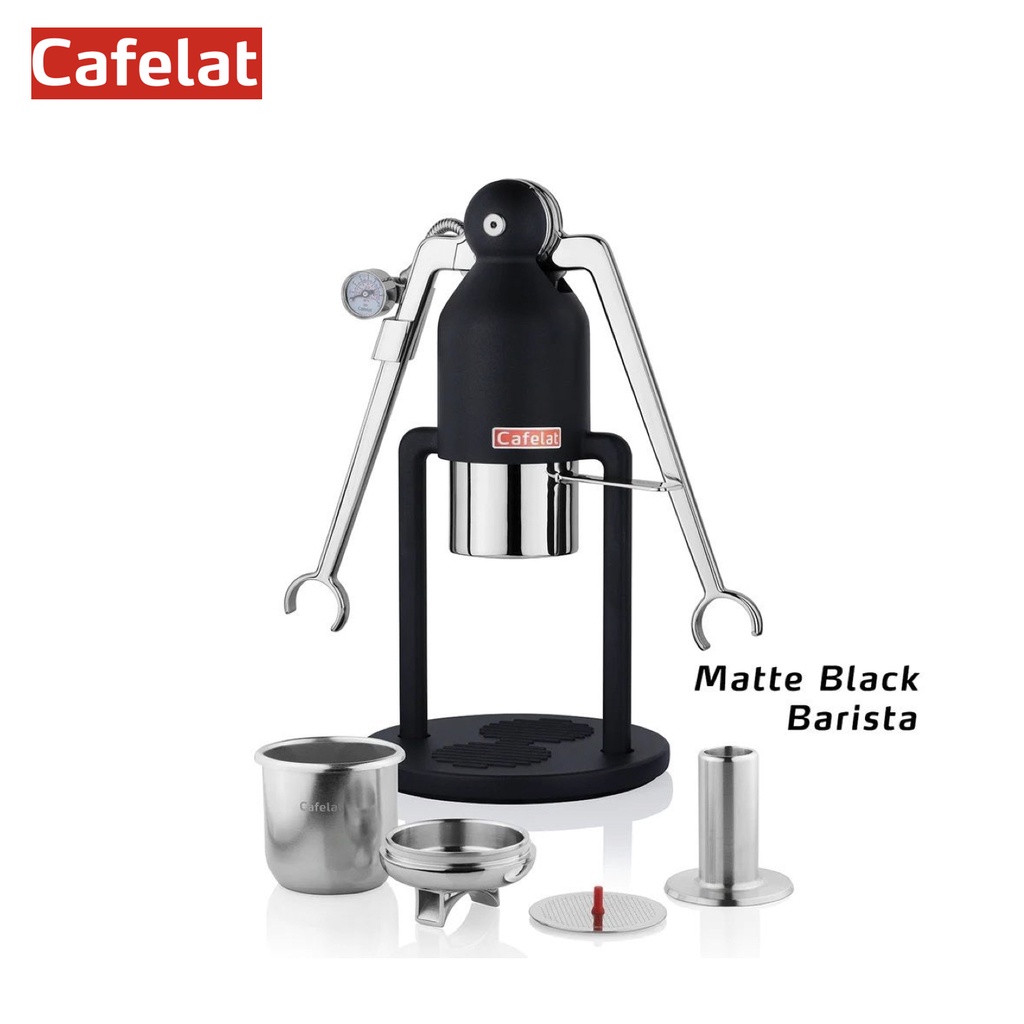 Cafelat Robot Espresso Maker (with Pressure Gauge) | Shopee Singapore