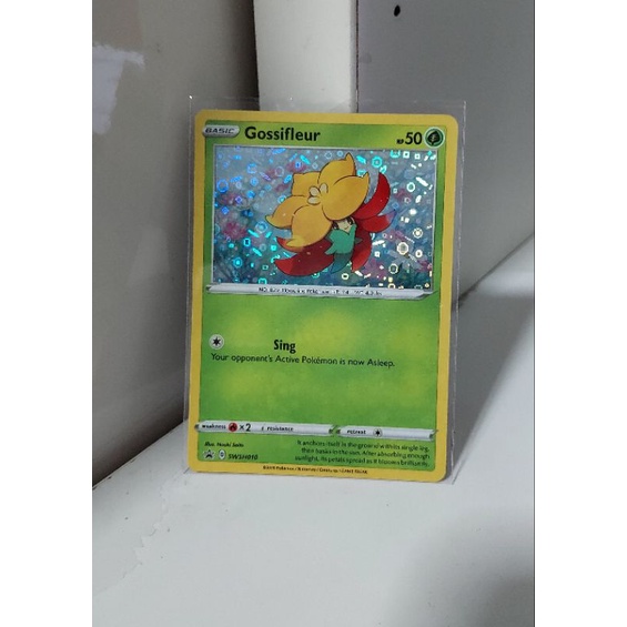 Pokemon swsh010 gossifleur promo holo card | Shopee Singapore