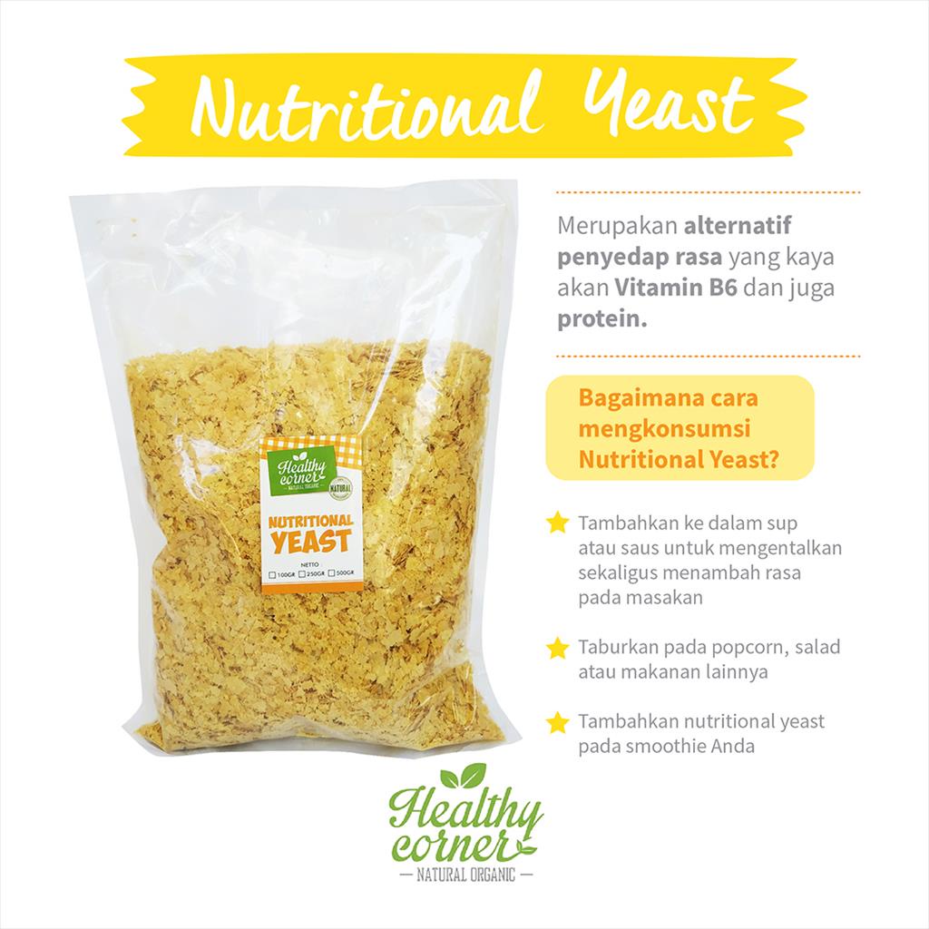 Nutritional Yeast 100g (Non MSG Seasoning Nutrient Yeast) | Shopee ...