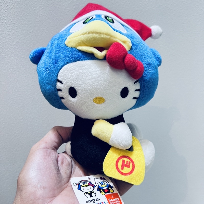 Penguin x Plush Toy With Hello Kitty HelloKitty x DonQuijote Donpen ...