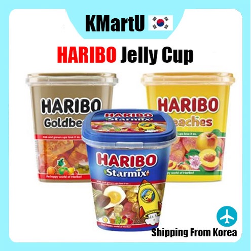 [Haribo] Jelly Cup 175g / Bear Jelly, Peach Fruit Jelly, Starmix Jelly ...