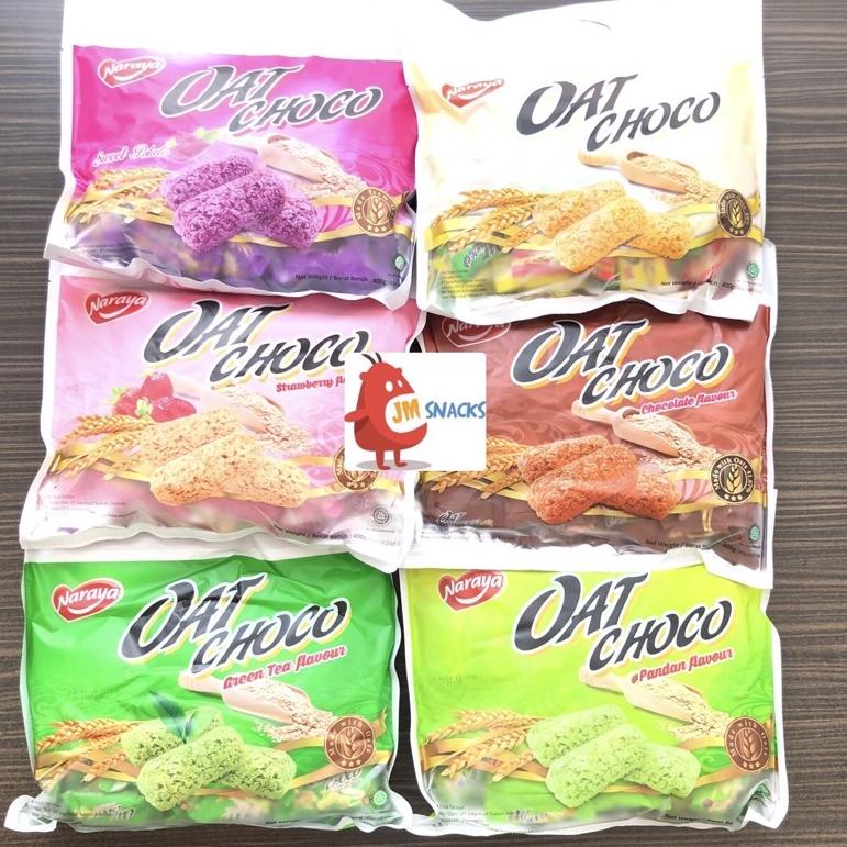 Naraya Oat 40x10gram - Healthy snack Wheat naraya Delicious For You ...
