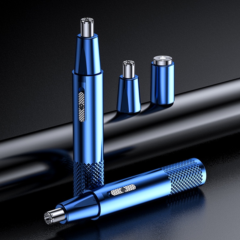 2 In 1 Electric Shaver Nose Hair Trimmer Men Portable Car Travel ...