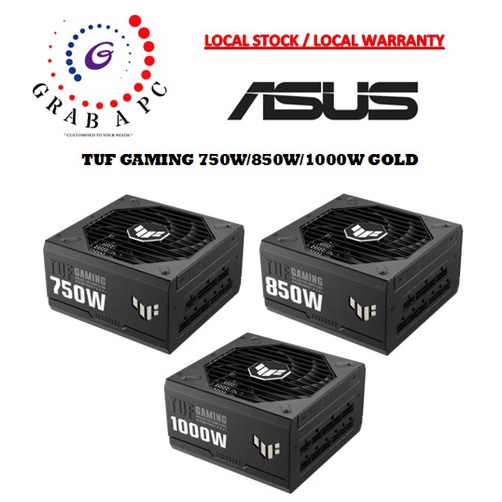 ASUS TUF GAMING 750W / 850W / 1000W GOLD FULL MODULAR PSU (10 YEARS ...