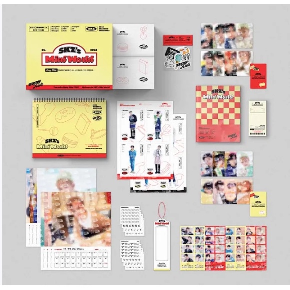 Stray Kids 2023/ SKZ'S Mini World/韩国直邮/周边 | Shopee Singapore