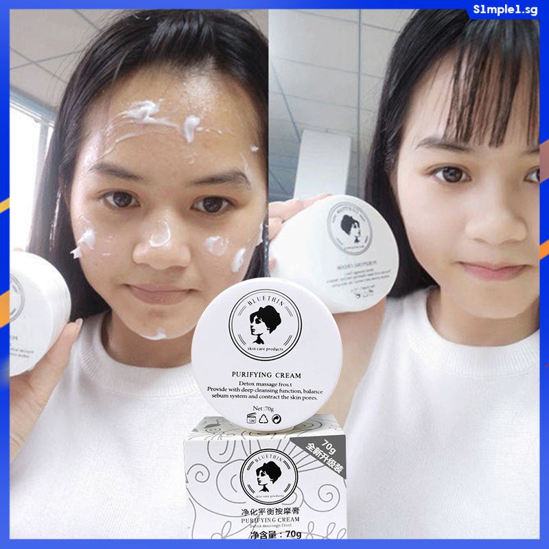 BLUETHIN Purifying and Balancing Massage Balm, Body Whitening Cream ...