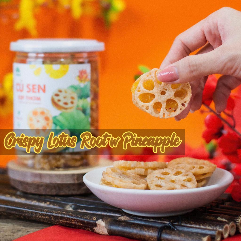 140g Lotus Root with Pineapple Tart - Traditional Snacks - Fruit Tart ...