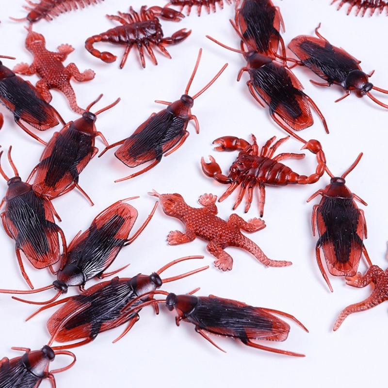 April Fool's Day Toy Spoof toys Simulation cockroach Fake gecko ...