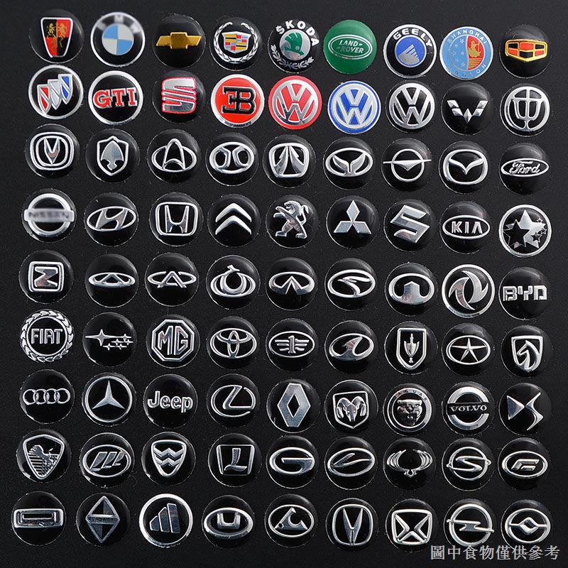 [Scratch Cover Sticker] Car Key Sticker Car Logo Folding Remote Control ...