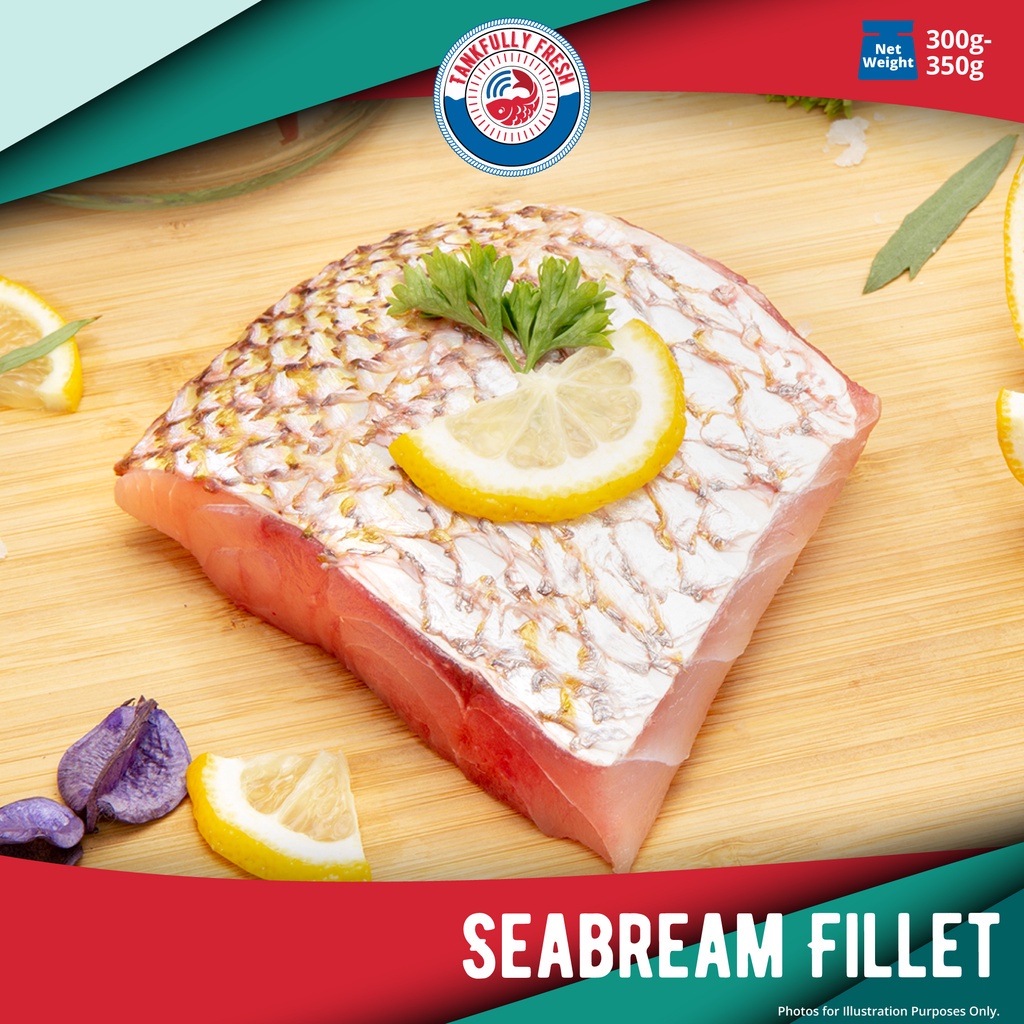 [Tankfully Fresh] Fresh Sea Bream Fillet 红哥里肉 (300g-350g) | Shopee ...