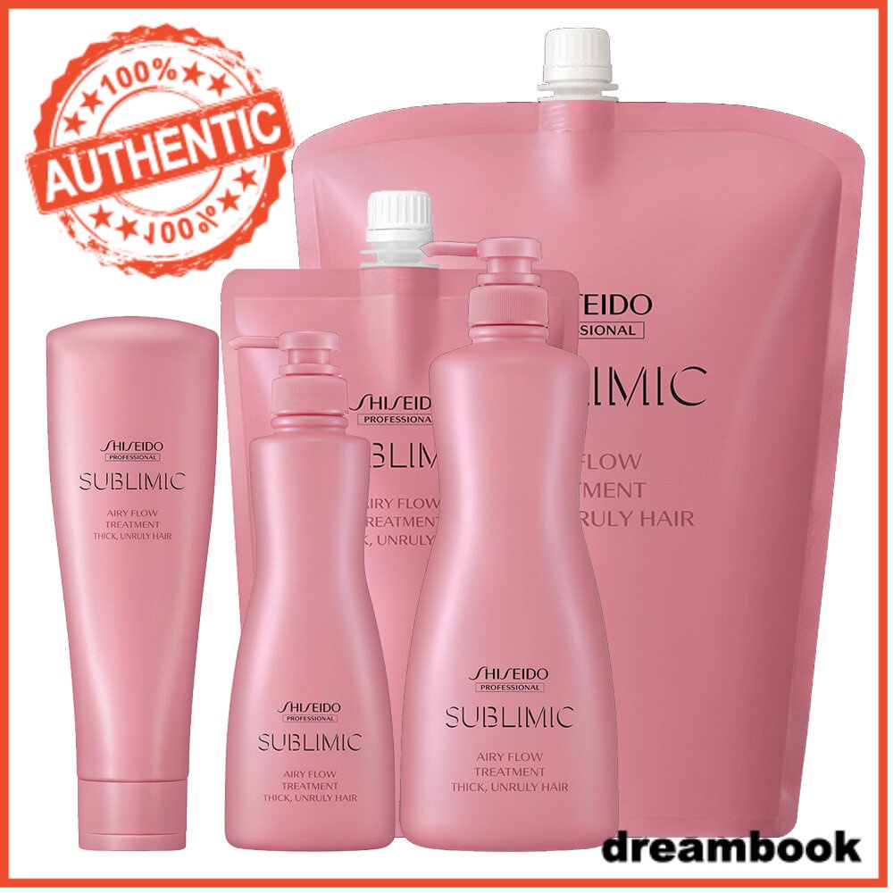 [In stock] Shiseido Sublimic Airy Flow Treatment ( THICK ) Bottle / Refill | Shopee Singapore