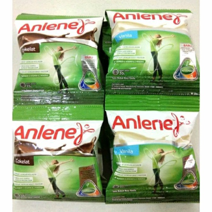 PUTIH Anlene MILK SACHET 10 x 20gr / ANLENE Renceng Milk / ANLENE ...