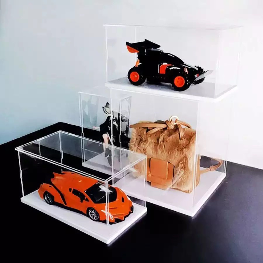 55 Sizes, 3mm thick, Mica box for displaying model products ...