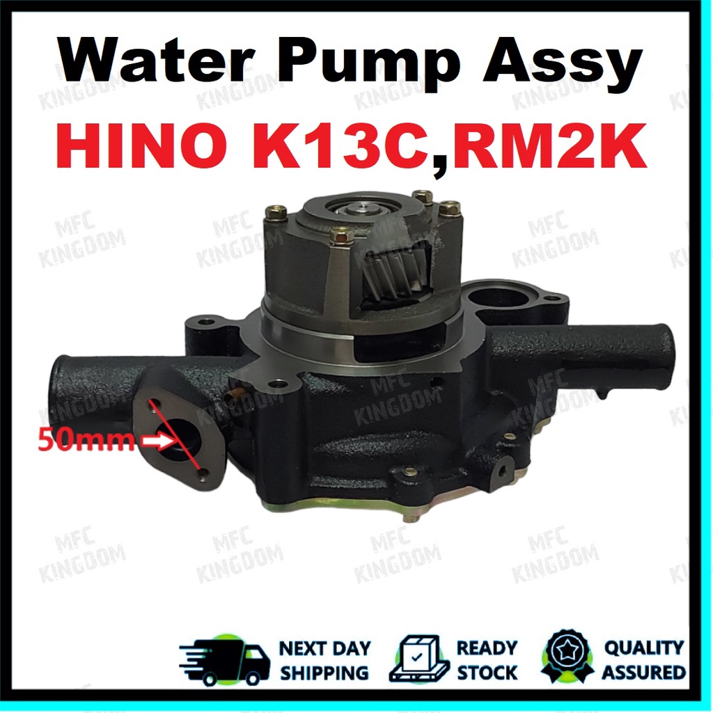 HINO K13C,RM2K / 22T / Water Pump Assy / Lorry / Truck / Yu Yuan / YY ...