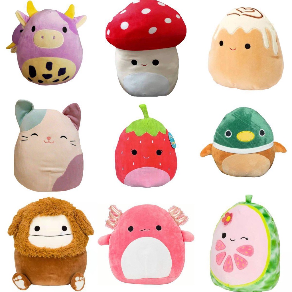 Endearing Squishmallow Plushie Doll With Plush Texture And Adorable ...