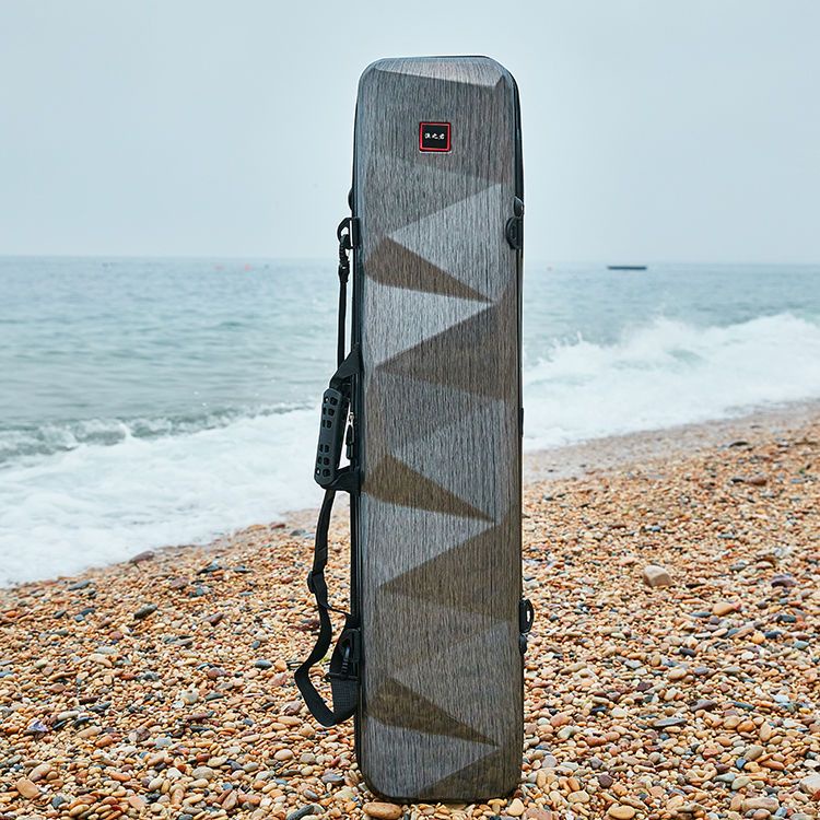 Hard Shell Fin Bag PC Freediving Box Check-In Dry Wet Separation Diving ...